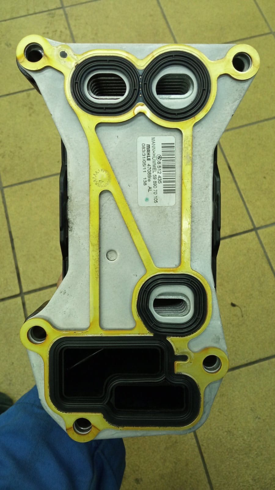 Прокладка масляного стакана + ТО — BMW 5 series (F10), 3 л, 2011 года ...