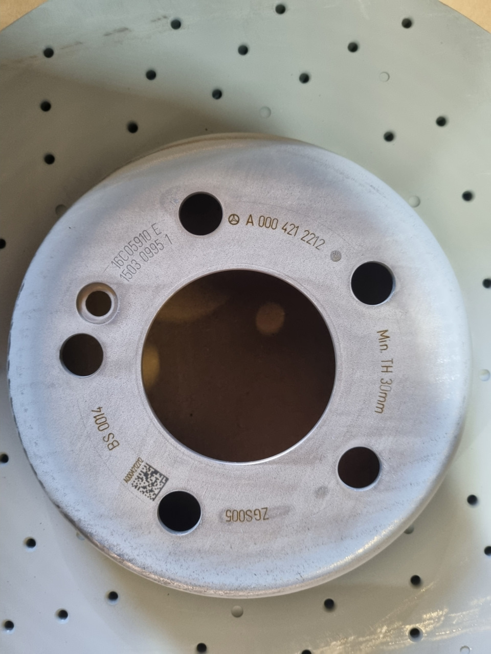 A0004212212 Диск тормозной Mercedes | Запчасти на DRIVE2