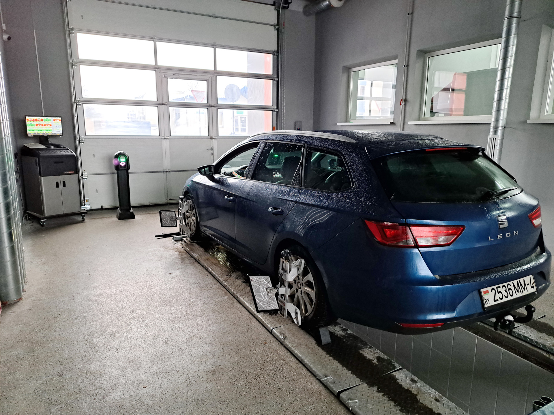 3D развал-схождение. — SEAT Leon (Mk III), 1,6 л, 2015 года | визит на ...