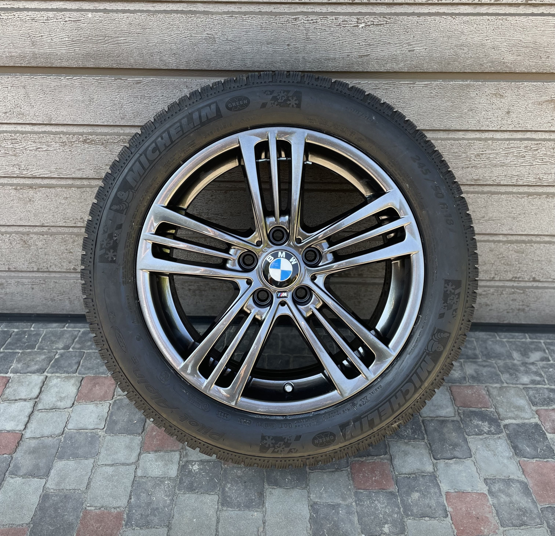 Диски BMW M Star-spoke 368 в темном цвете — BMW X4 (F26), 2 л, 2017 ...