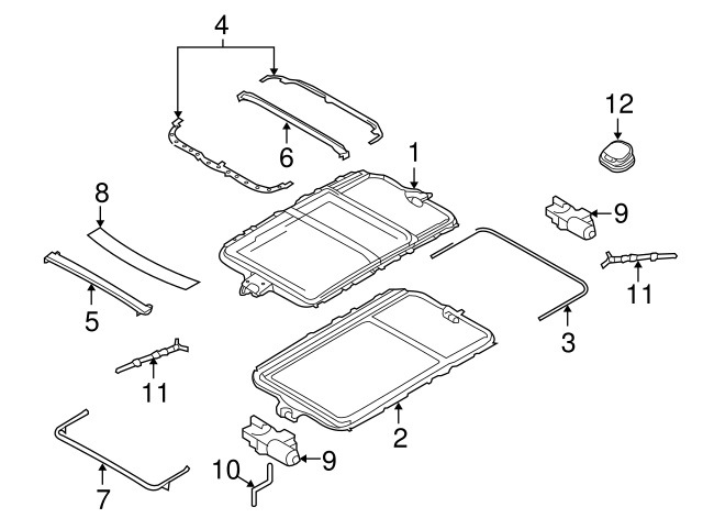 54137171811 Ветрозащитн. стенка BMW | Запчасти на DRIVE2
