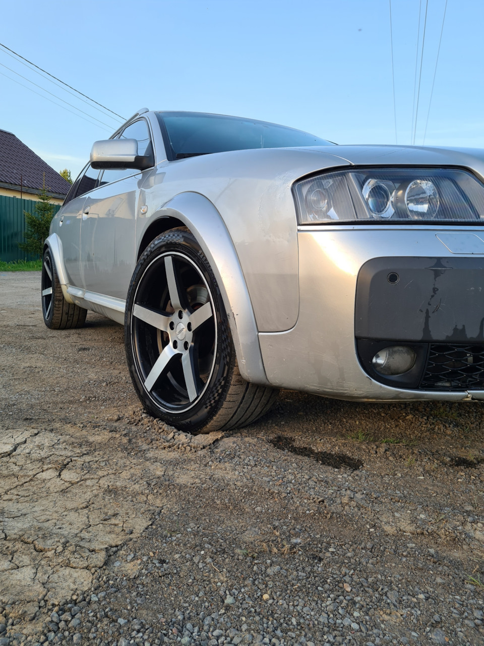 Vossen на Ауди Allroad c5 на серебре они смотрятся круто! — Audi ...