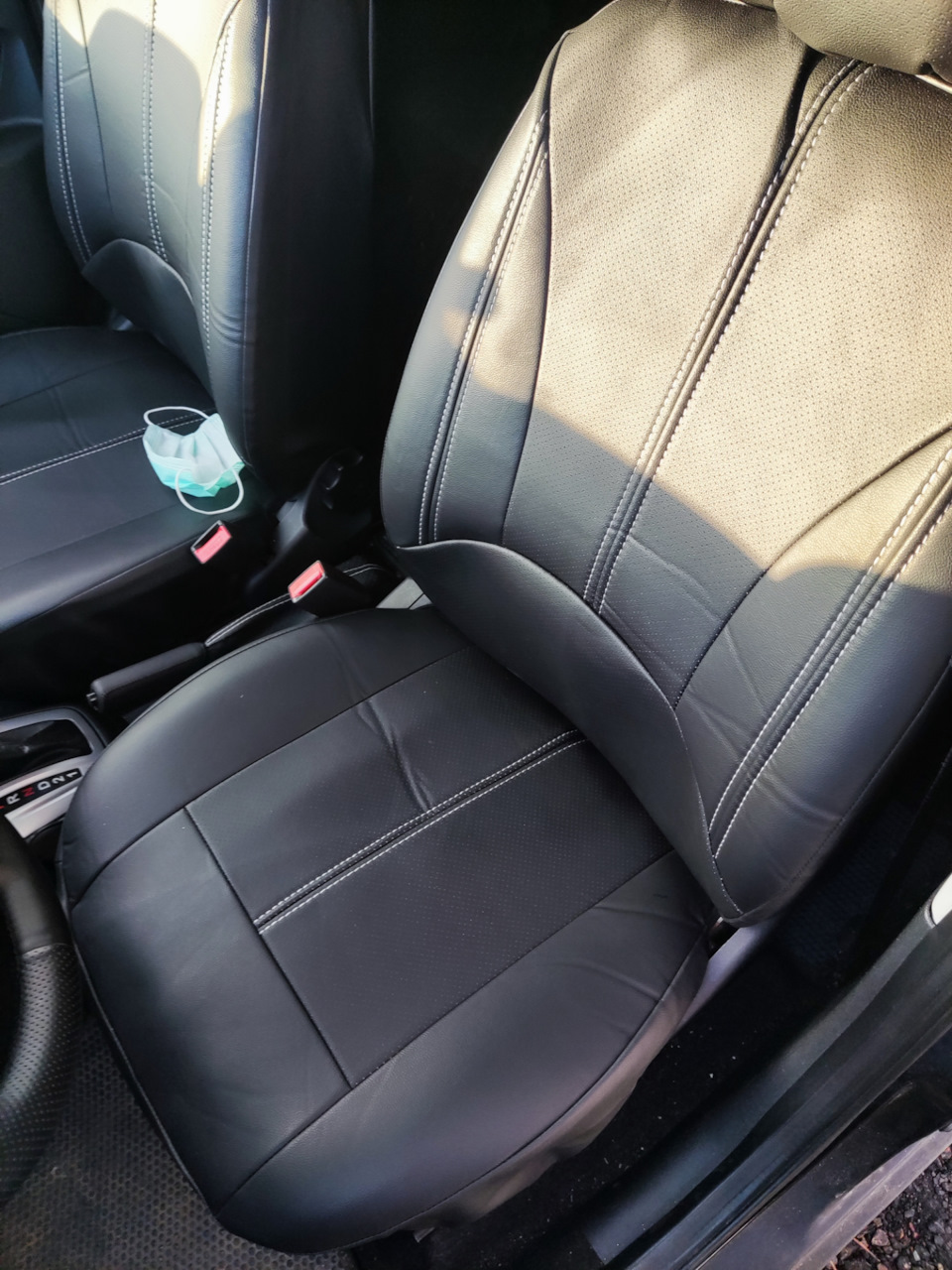 Кожи в салон гранты — Lada Гранта, 1,6 л, 2013 года | своими руками ...