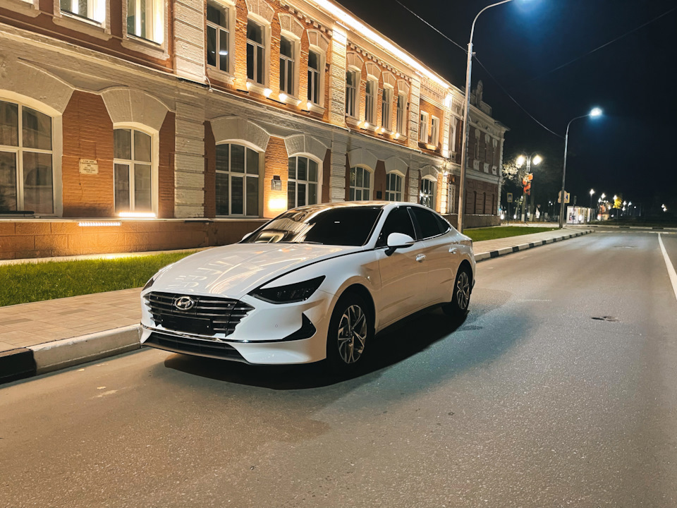 Пленка — Hyundai Sonata VIII (DN8), 2 л, 2021 года | тюнинг | DRIVE2