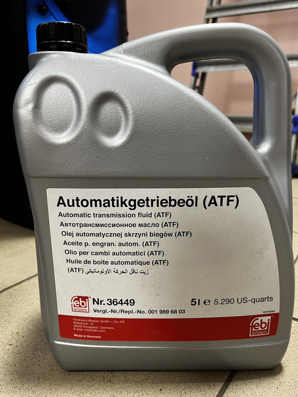 A0019896803 Масло трансмиссионное ATF 3353 красное Mercedes | Запчасти ...