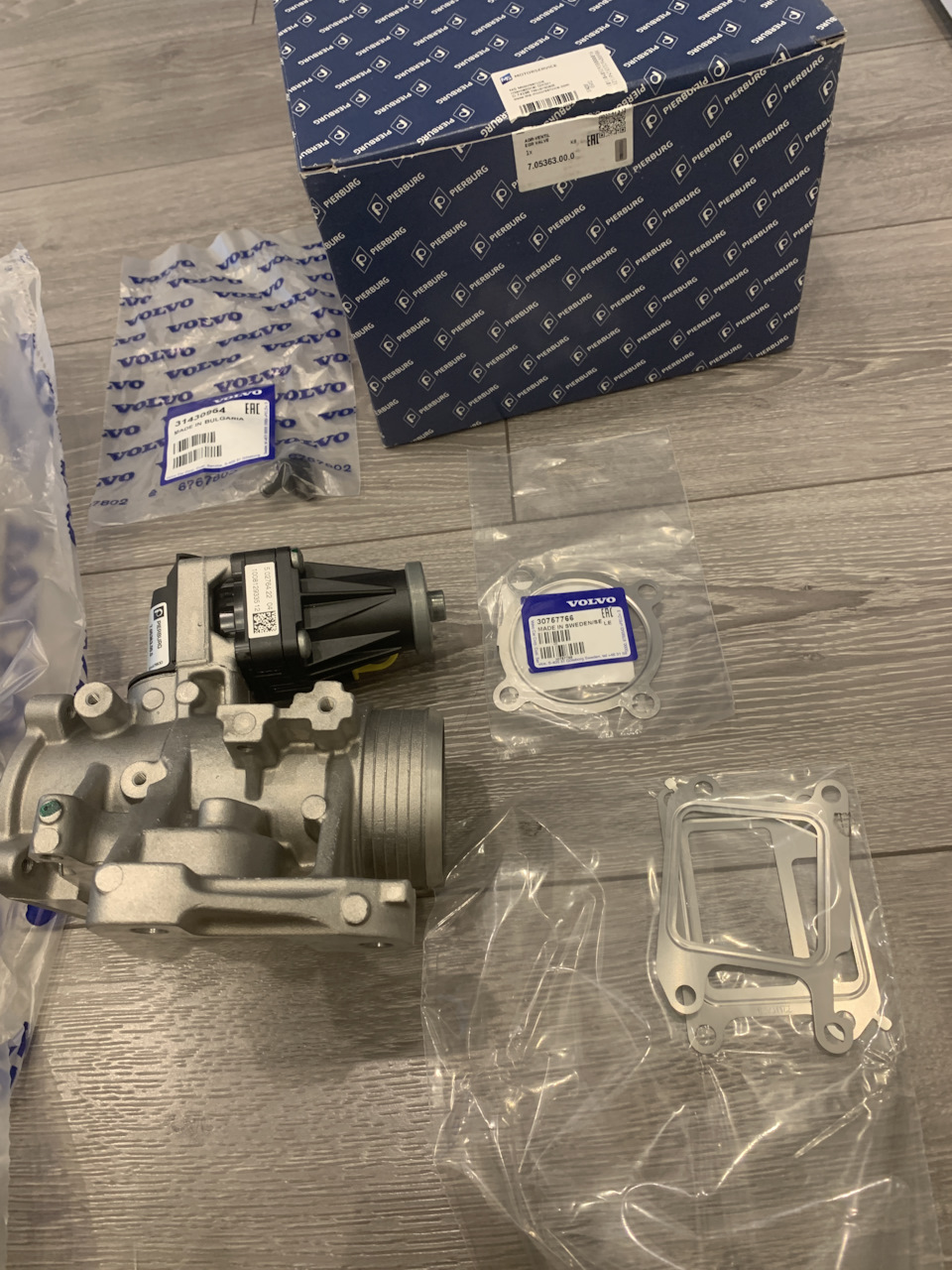 Большое ТО (ГРМ / ЕГР / обгонка и т.д) — Volvo XC60 (1G), 2,4 л, 2011 ...