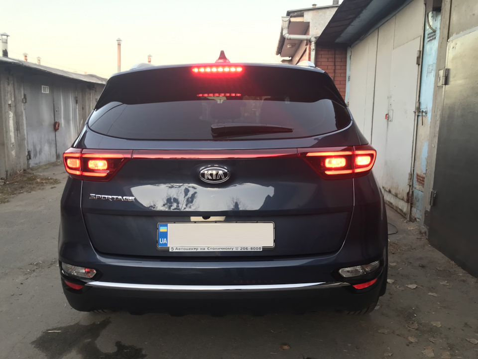 Засветил стопы — KIA Sportage (4G), 1,6 л, 2019 года | тюнинг | DRIVE2