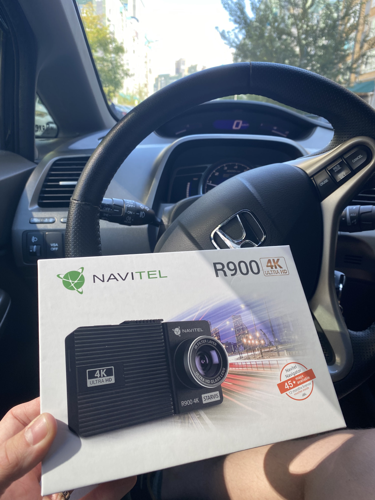 🔹NAVITEL R900 4K — Honda Civic Hybrid (2G), 1,3 л, 2009 года ...