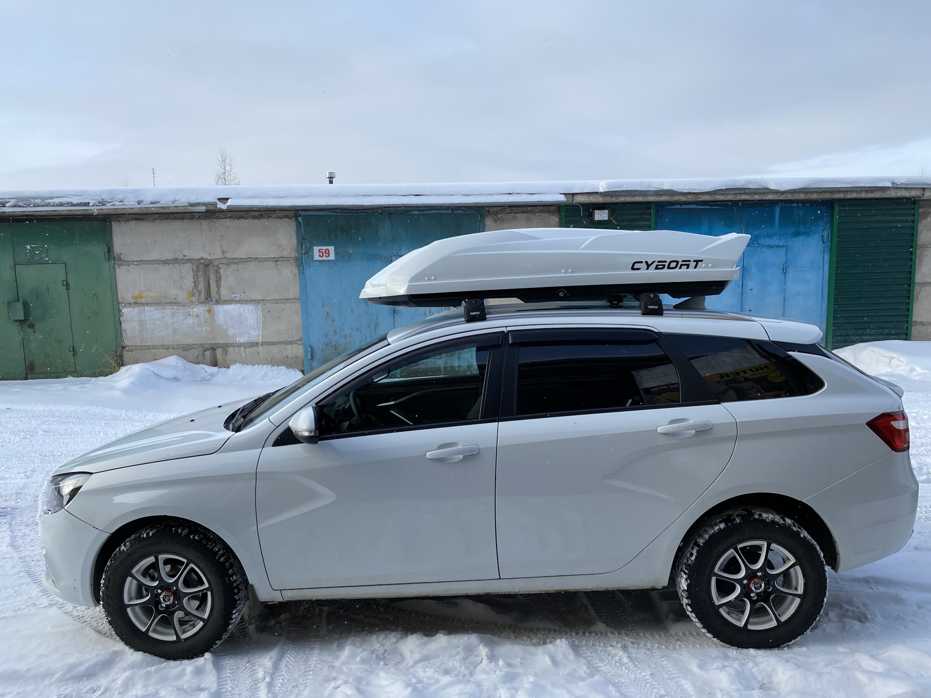 Замена автобокса Turino1 на CYBORT Inception — Lada Vesta SW (1G), 1,6 ...