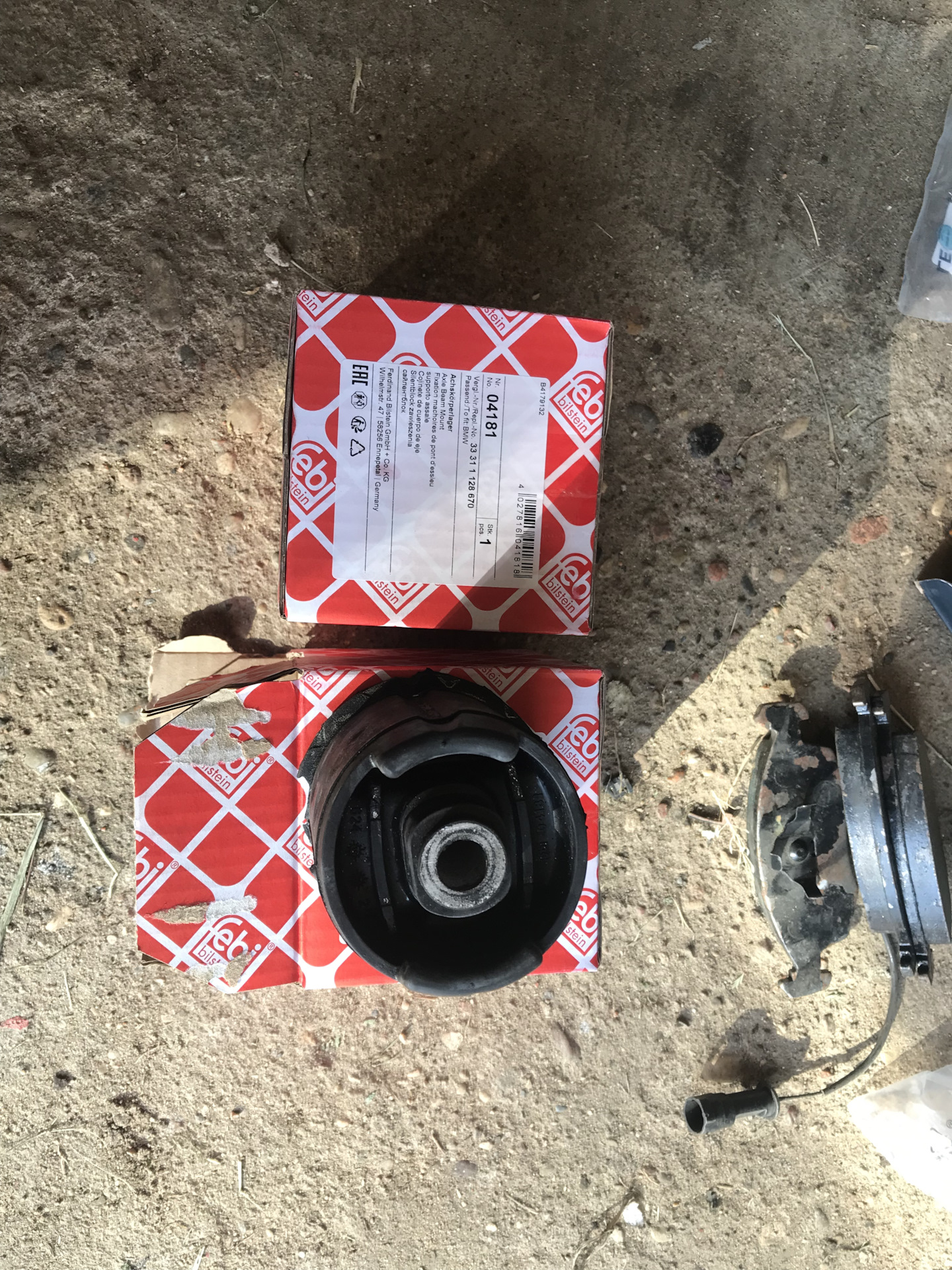 ремонт задней подвески — BMW 5 series (E34), 1,8 л, 1994 года ...