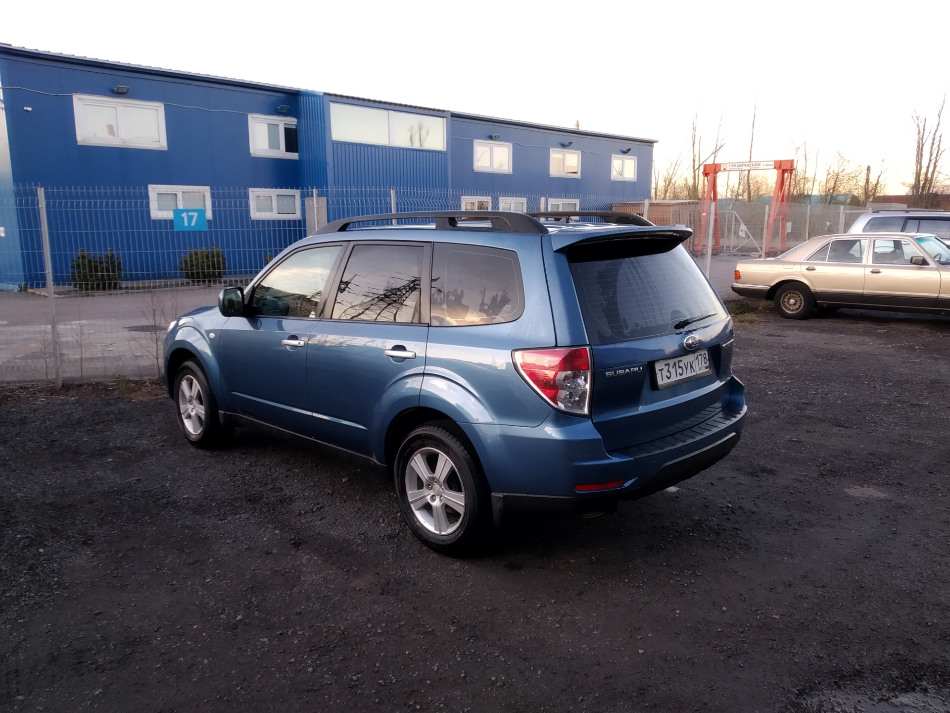 Спойлер — Subaru Forester (SH), 2 л, 2008 года | стайлинг | DRIVE2