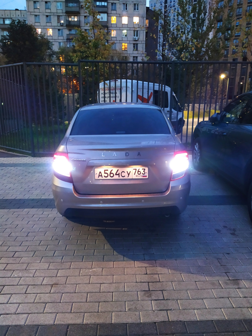LED фонари — Lada Гранта (2G) FL, 1,6 л, 2019 года | тюнинг | DRIVE2