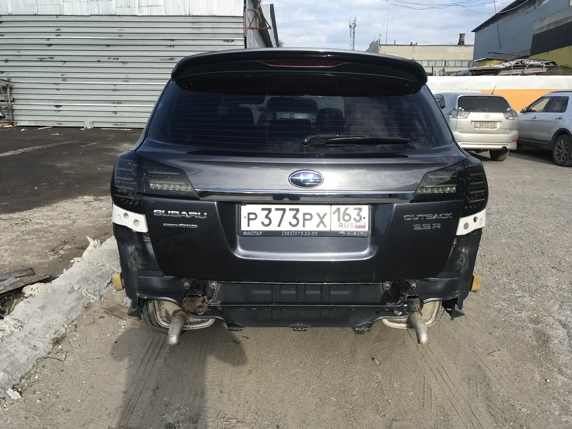 Вот и воплотил желанное в реалии — Subaru Outback (BR), 3,6 л., 2011 ...