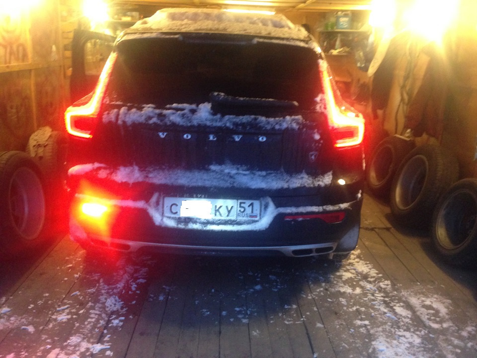 Задние противотуманные фонари — Volvo XC40, 2 л, 2018 года | тюнинг ...