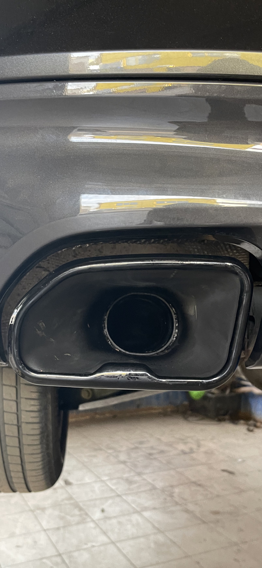 Диффузор и насадки M40d/i — BMW X3 (G01), 3 л, 2019 года | тюнинг | DRIVE2