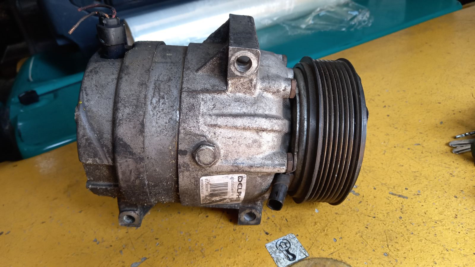 Замена компрессора кондиционера — Renault Vel Satis, 2 л, 2007 года ...