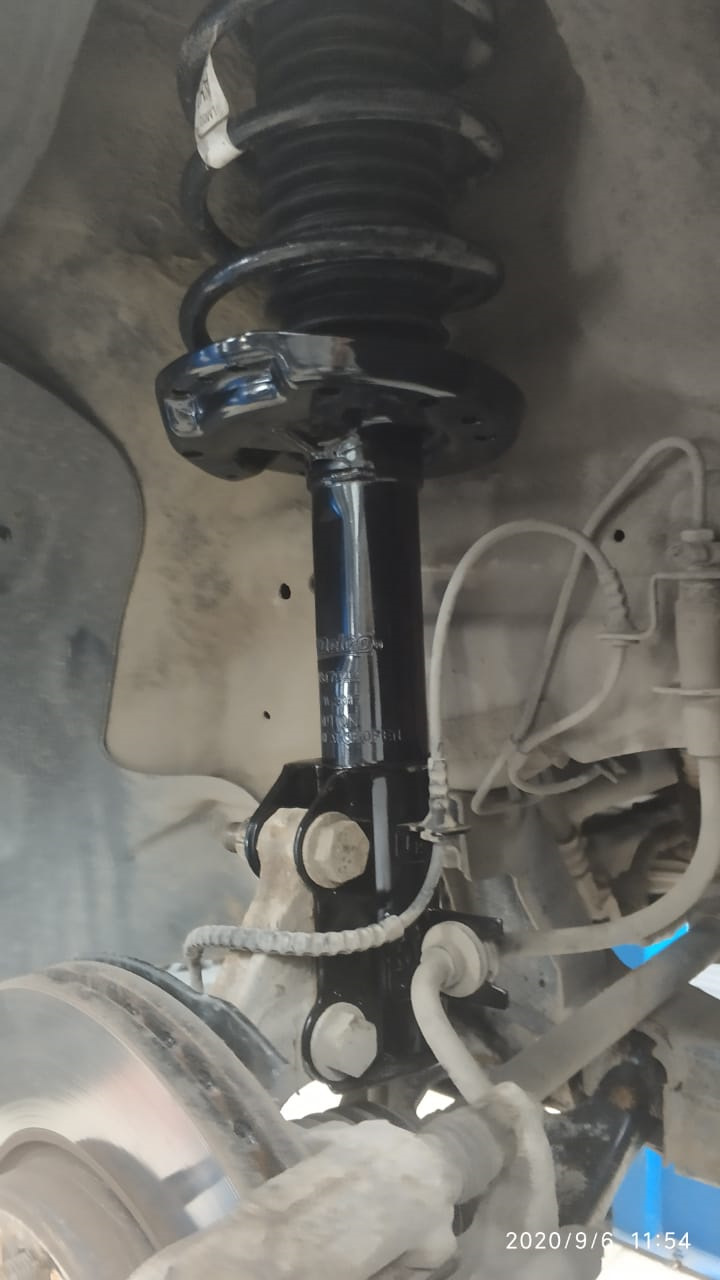 Замена амортизаторов вкруг и сайлентблоков переднего рычага — Chevrolet ...