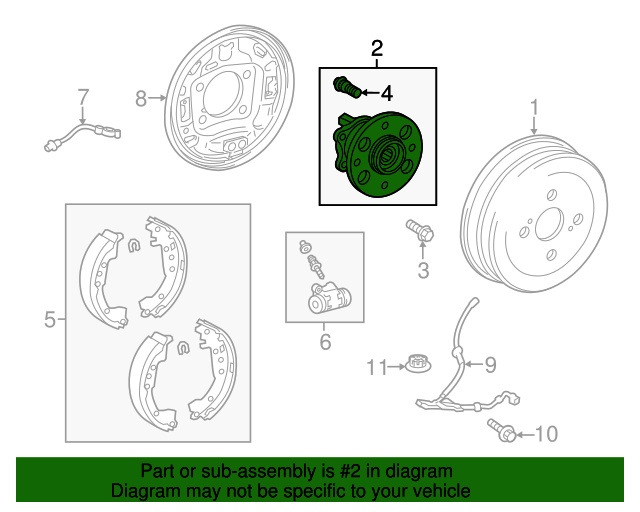4245052060 Подшипник ступицы TOYOTA LEXUS | Запчасти на DRIVE2