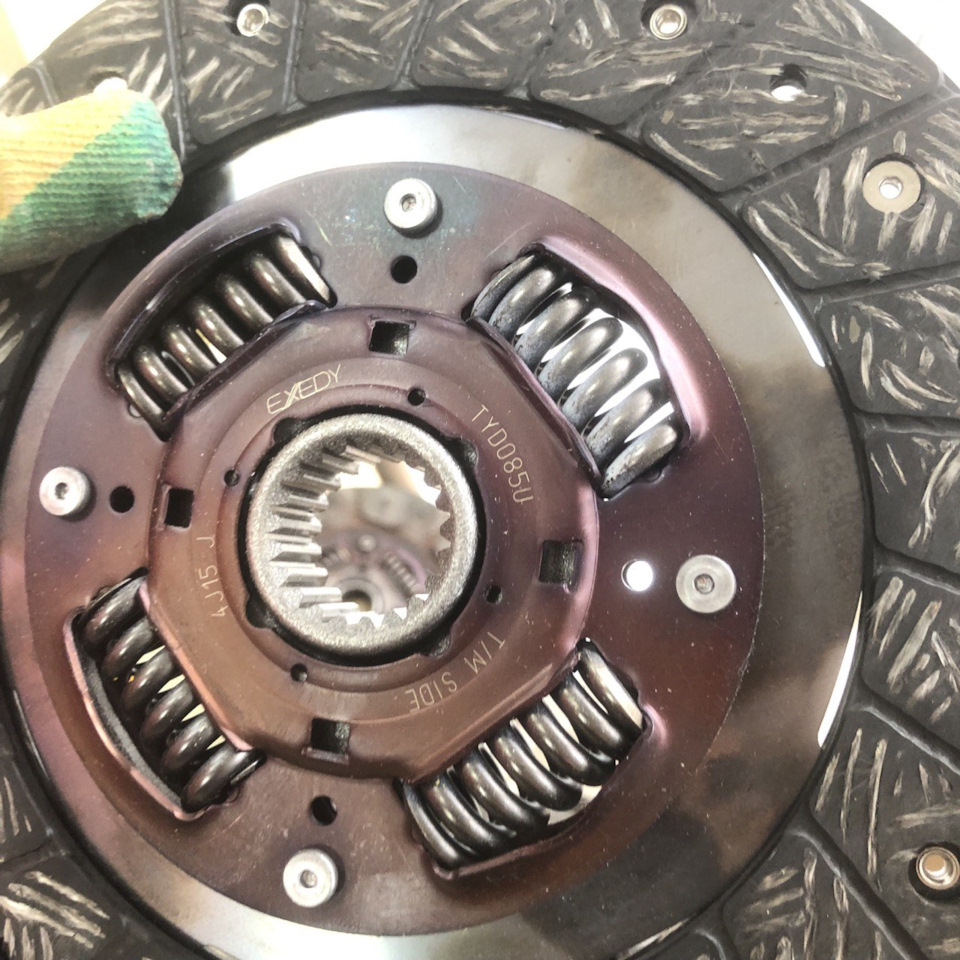 Замена сцепления на Toyota Sprinter AE104 — Toyota Sprinter (100), 1,6 ...