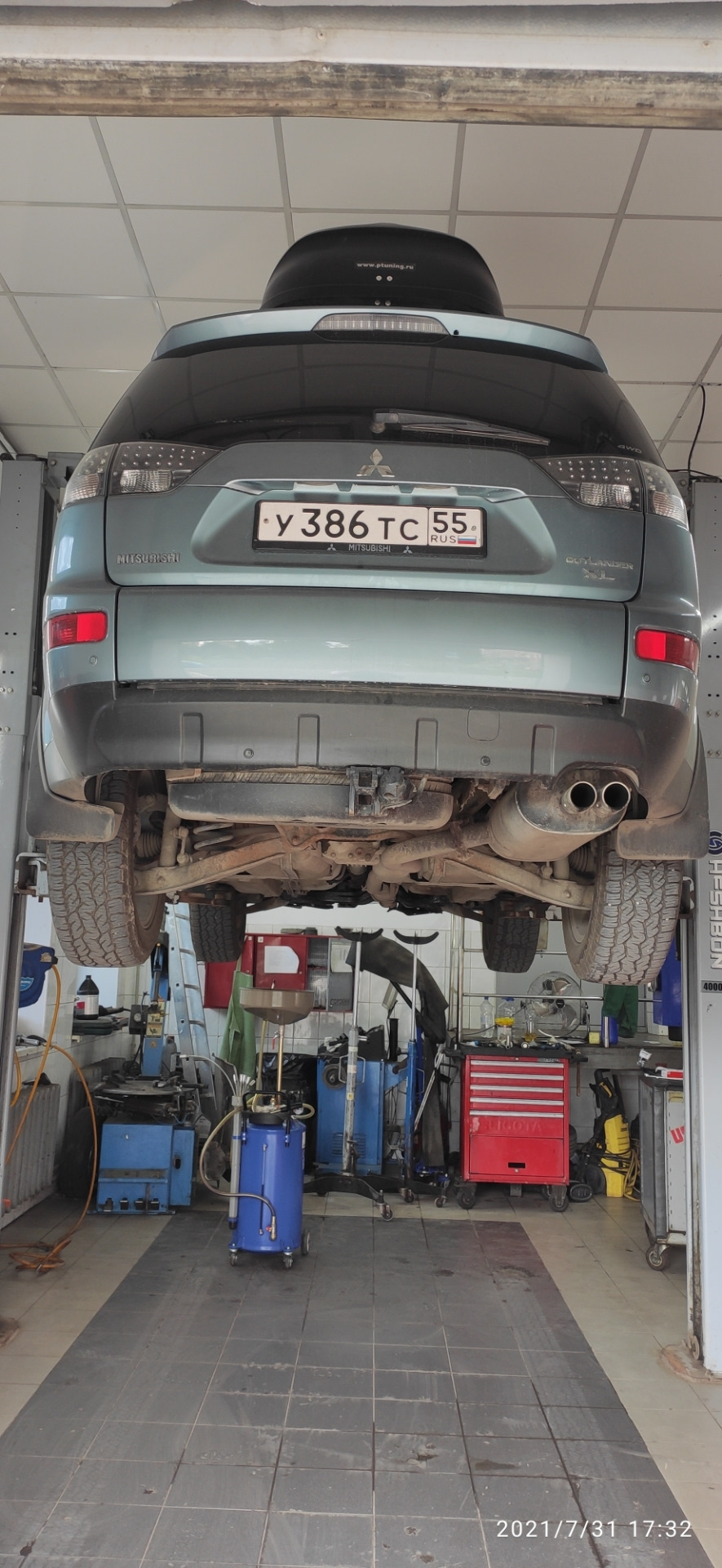 Трубка охлаждения АКПП — Mitsubishi Outlander XL, 3 л, 2007 года ...