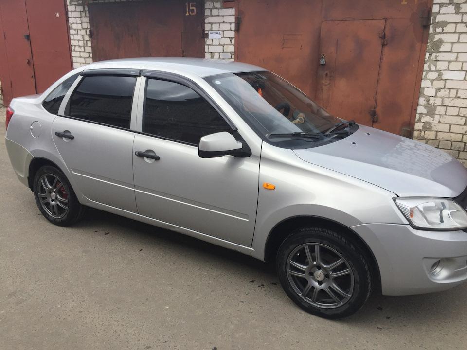 Переобувка и отзыв о ultra grip 600 — Lada Гранта, 1,6 л, 2011 года ...