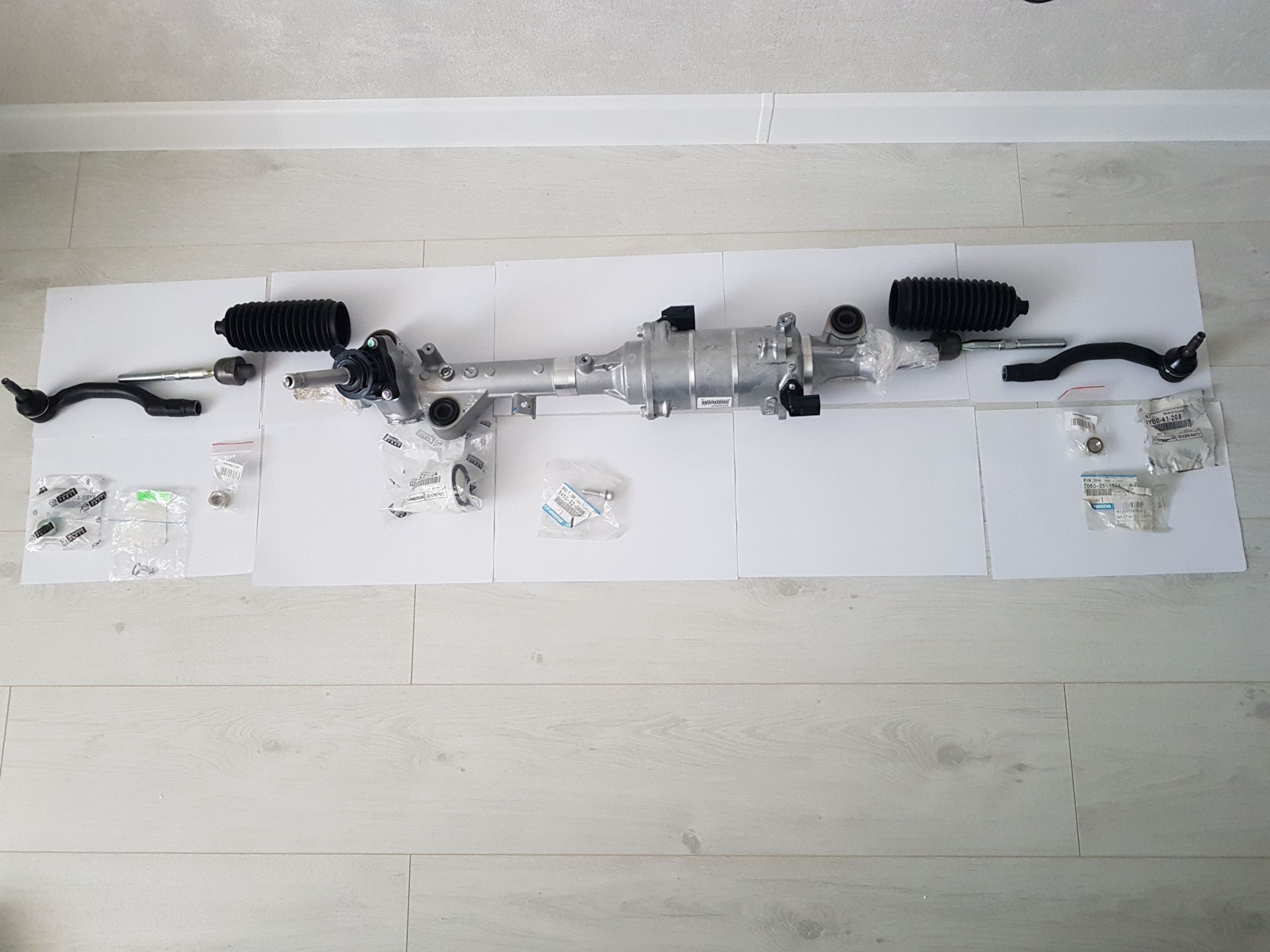 Новая рулевая рейка (Оригинал!) — Mazda 6 (2G) GH, 1,8 л, 2012 года ...