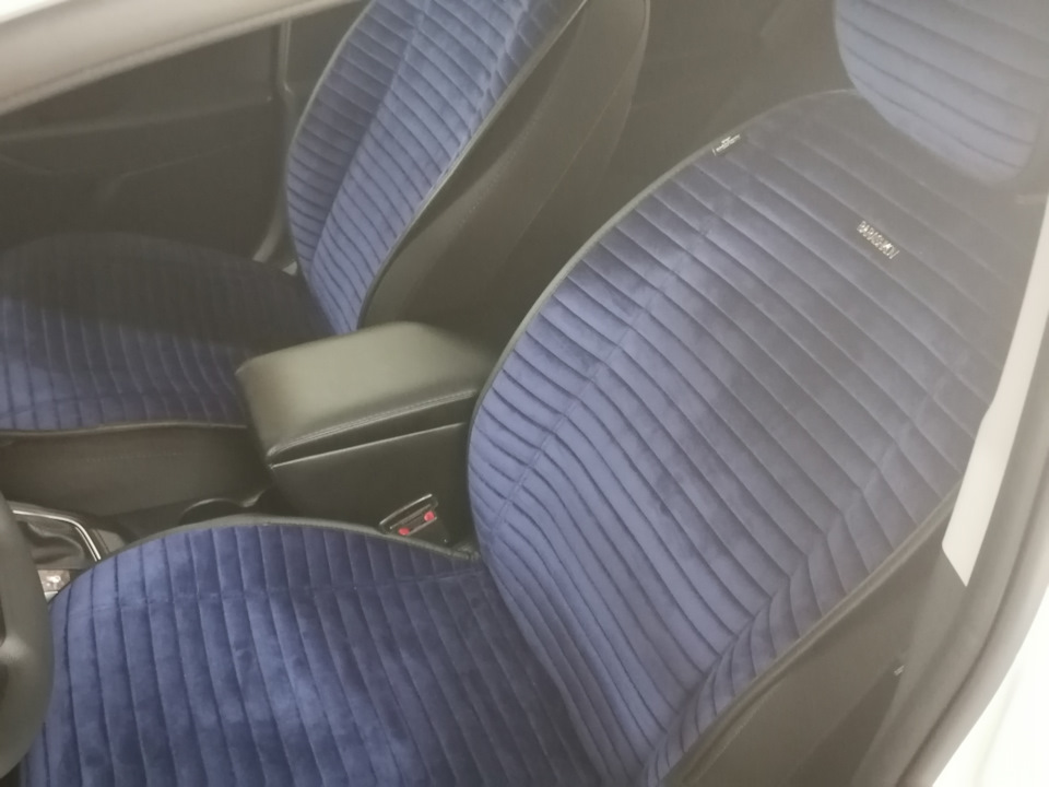 Накидки на сиденье — Hyundai Solaris (2G), 1,6 л, 2020 года ...