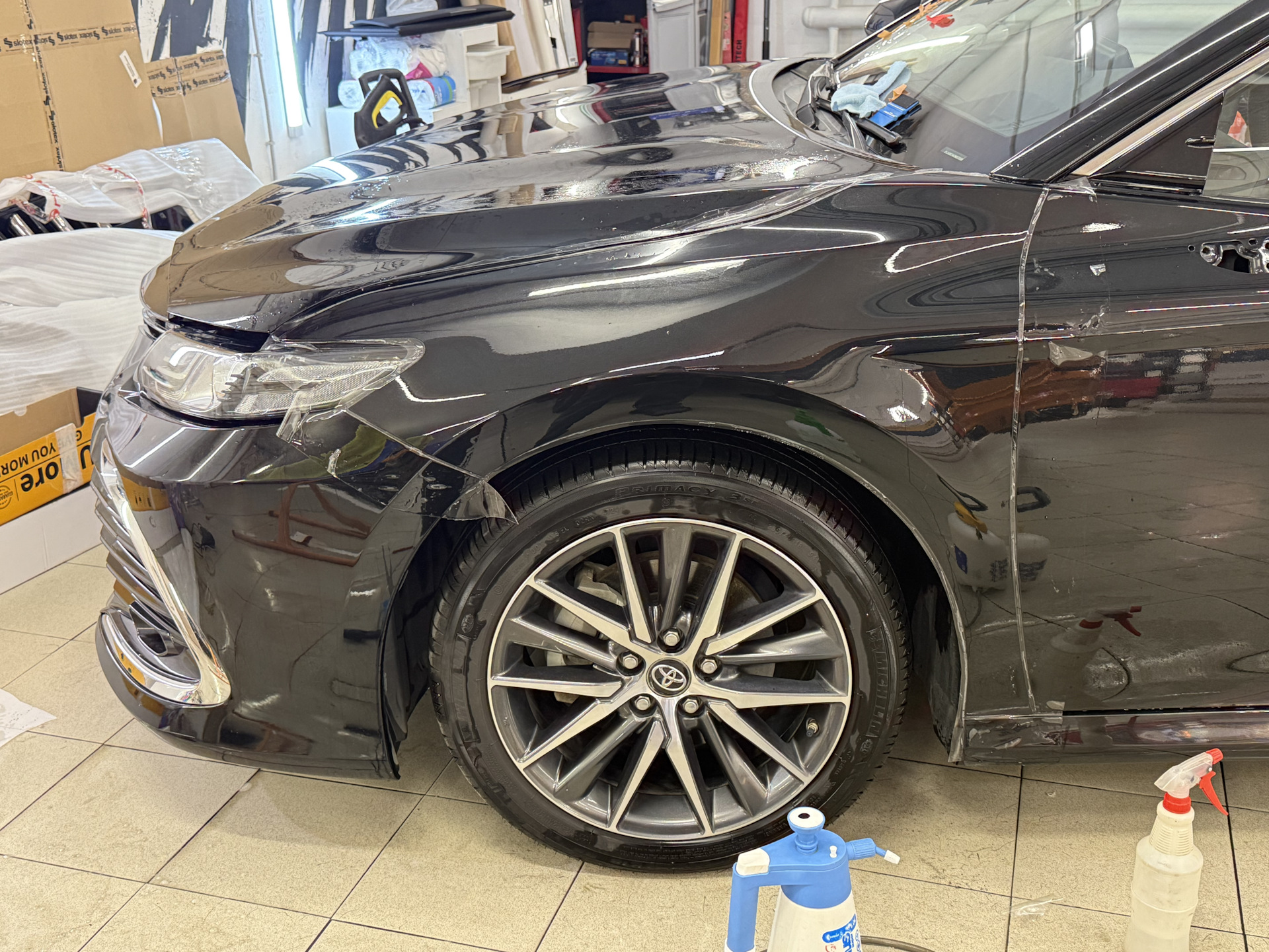 Защита ЛКП — Toyota Camry (XV70), 2,5 л, 2021 года | тюнинг | DRIVE2