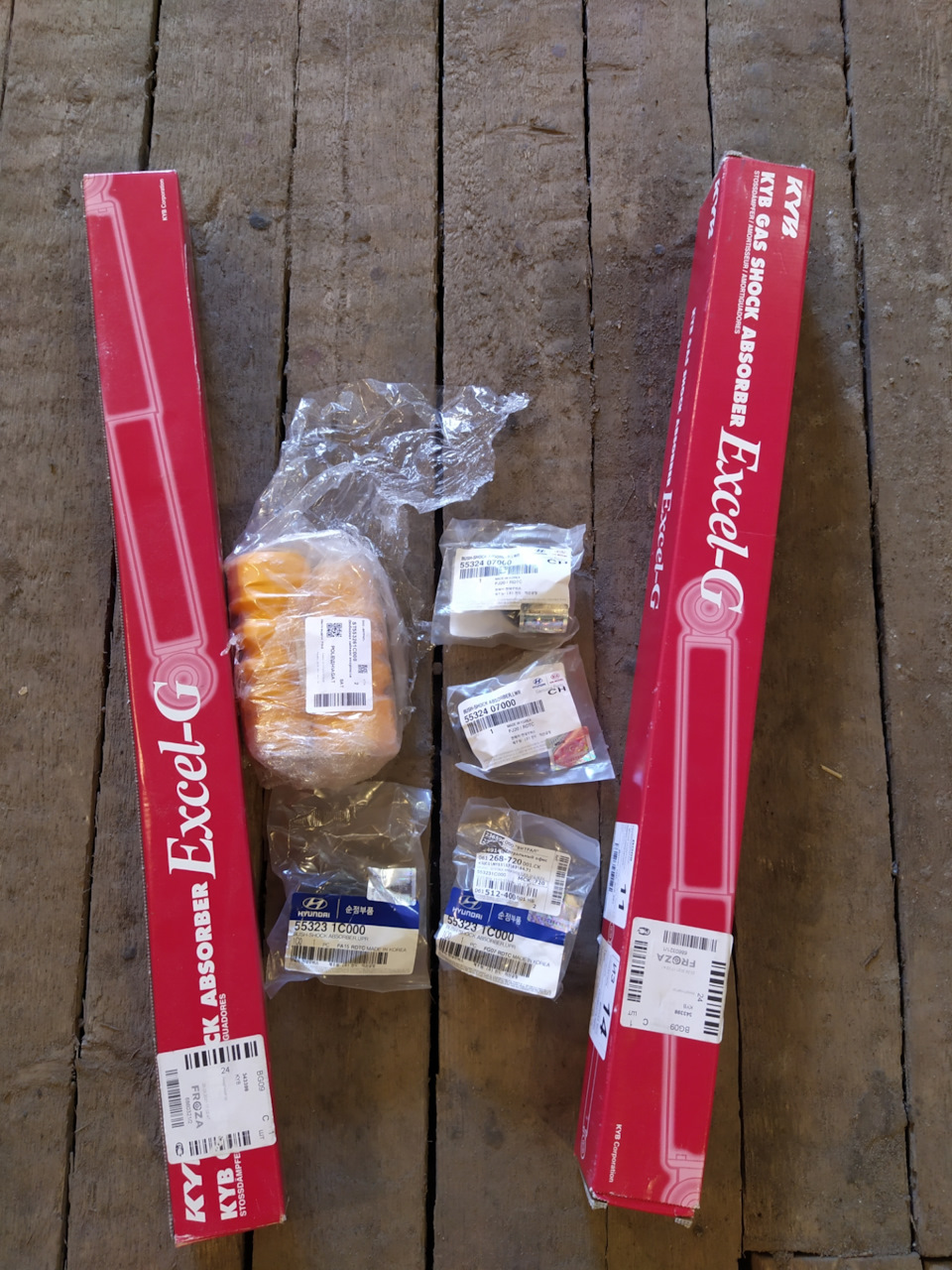 Задние амортизаторы замена — Hyundai Getz, 1,4 л, 2007 года ...