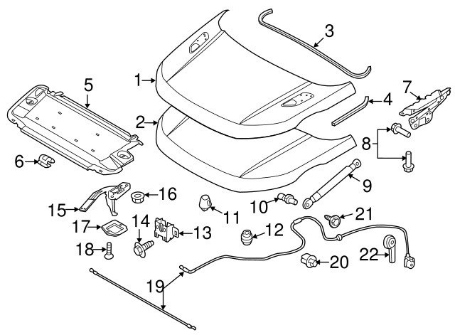 LR138826 Замок капота (latch assembly) Jaguar Land Rover | Запчасти на ...
