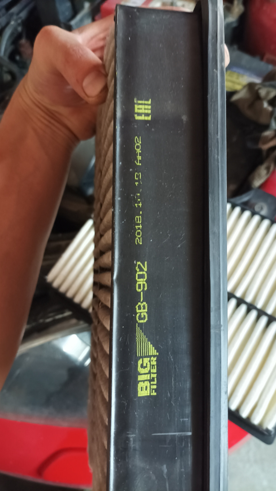 GB902 Фильтр воздушный BIG FILTER | Запчасти на DRIVE2