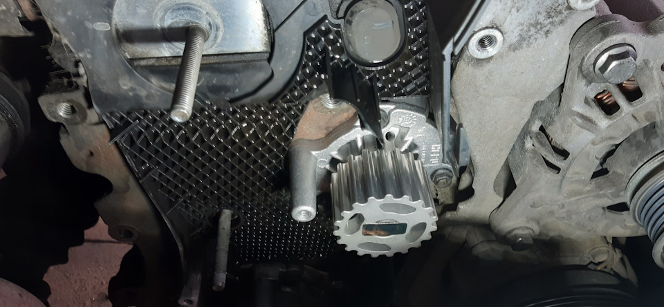 Замена ГРМ — Volkswagen Bora, 1,9 л, 2002 года | плановое ТО | DRIVE2