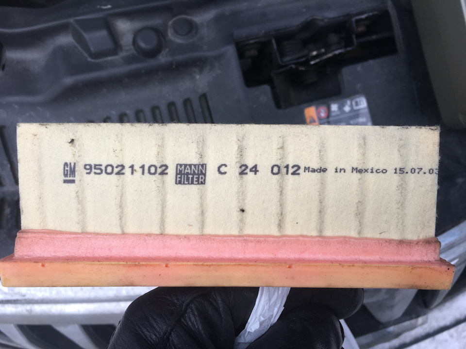 95021102 Фильтр воздушный GM | Запчасти на DRIVE2