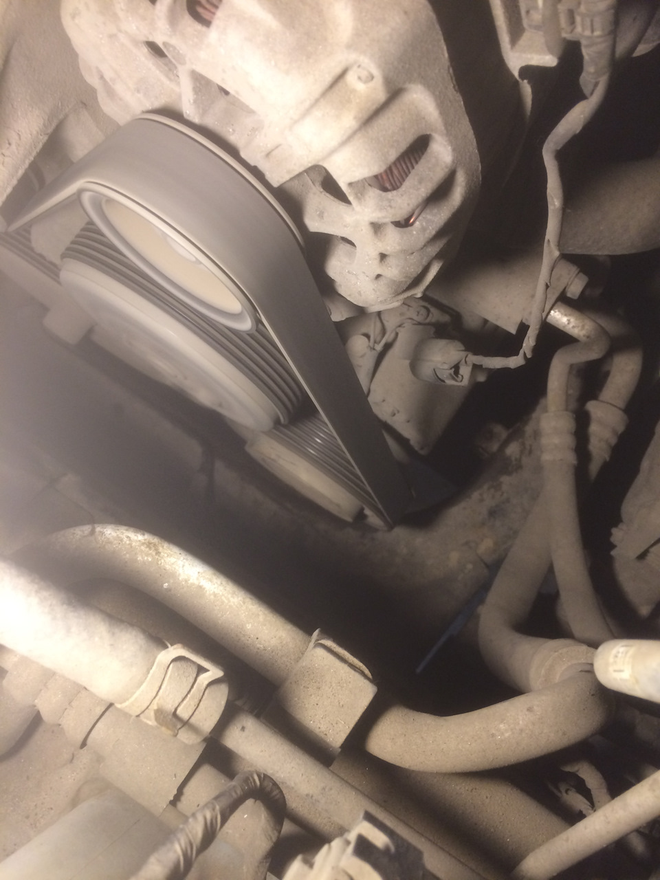 Замена подшипника кондиционера-последствия — KIA Cerato (2G), 1,6 л ...