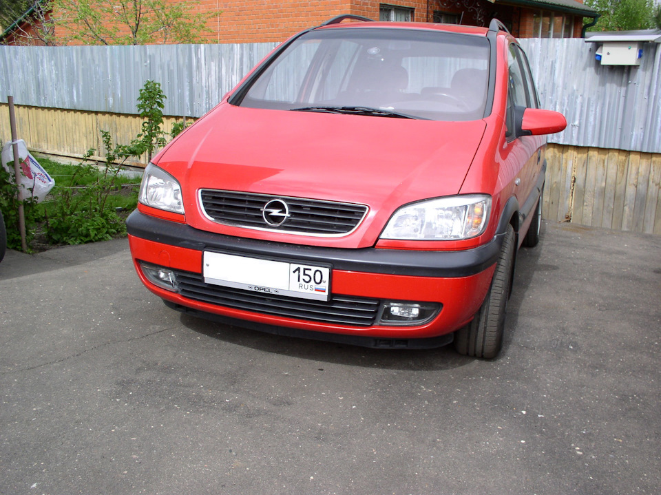 Фароомыватель — Opel Zafira A, 1,8 л, 2000 года | аксессуары | DRIVE2