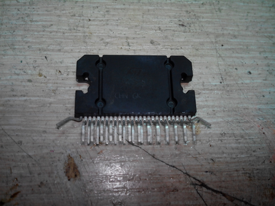 Штатная магнитола Лада Веста и замена в ней усилителя на TDA7851A ...