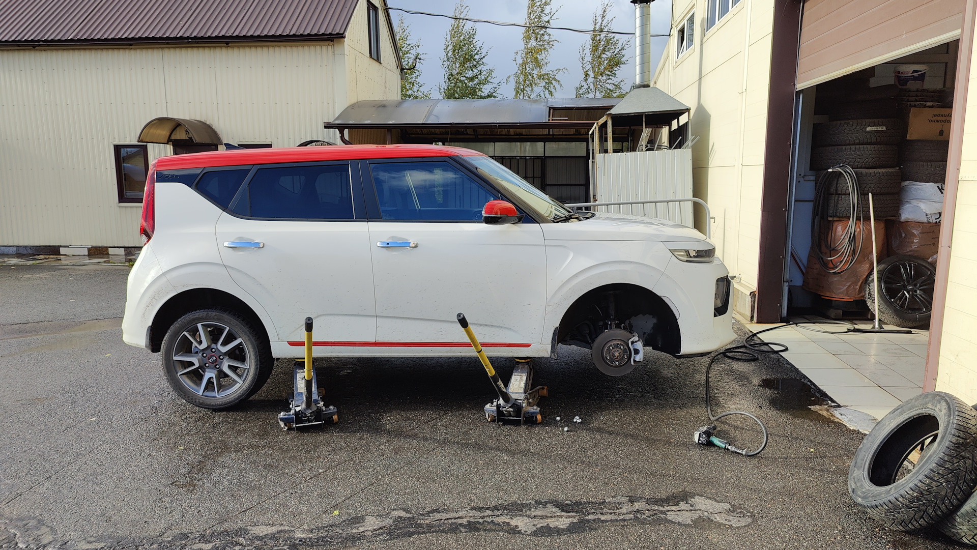 Переобулся — KIA Soul (3G), 1,6 л, 2019 года | шины | DRIVE2