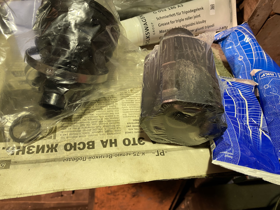 Замена ШРУС — Skoda Kodiaq (1G), 2 л, 2019 года | поломка | DRIVE2