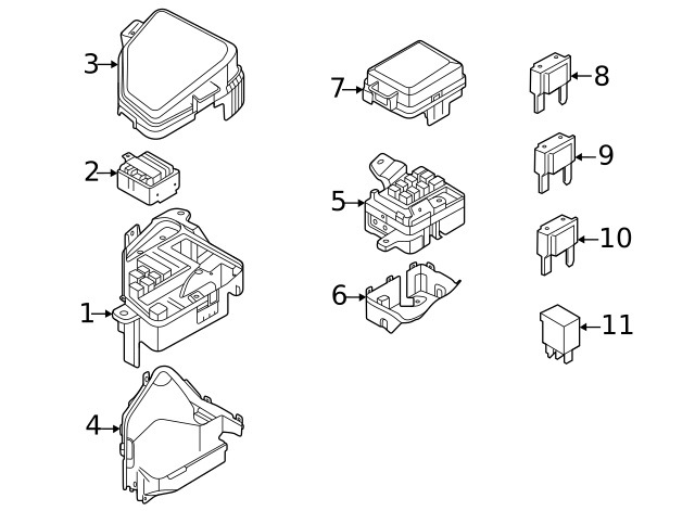 1879001124 ПРЕДОХРАНИТЕЛЬ 40А KIA HYUNDAI | Запчасти на DRIVE2
