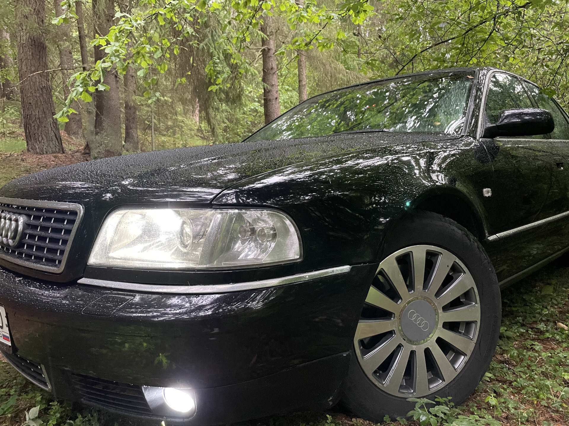 Би-лед линзы и лед-туманки — Audi A8 (D2), 2,8 л, 2002 года | тюнинг ...