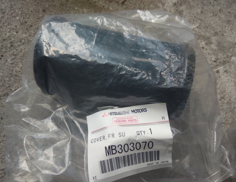 ревизия передних стоек. — Mitsubishi Lancer III, 1,5 л, 1990 года ...