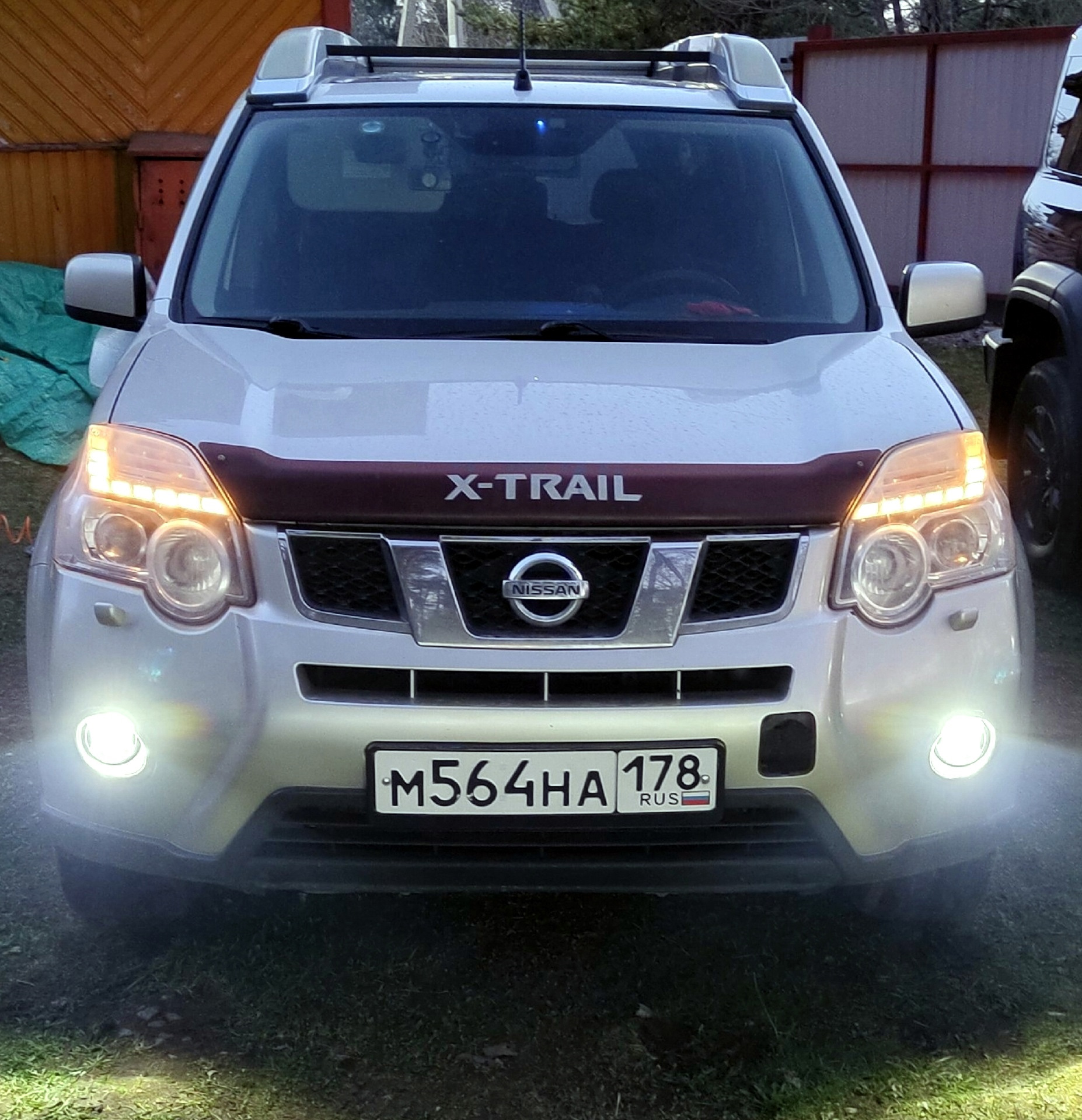Как купить плохие противотуманные фары | Nissan X-trail T31 — Nissan X-Trail II (t31), 2 л, 2012 ...