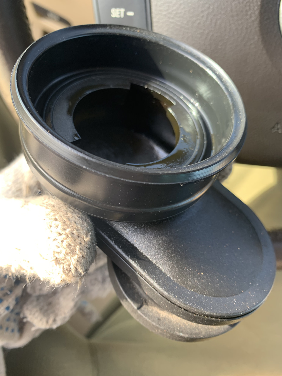 Подсос воздуха 4,2 AxQ — Volkswagen Touareg (1G), 4,2 л, 2005 года ...