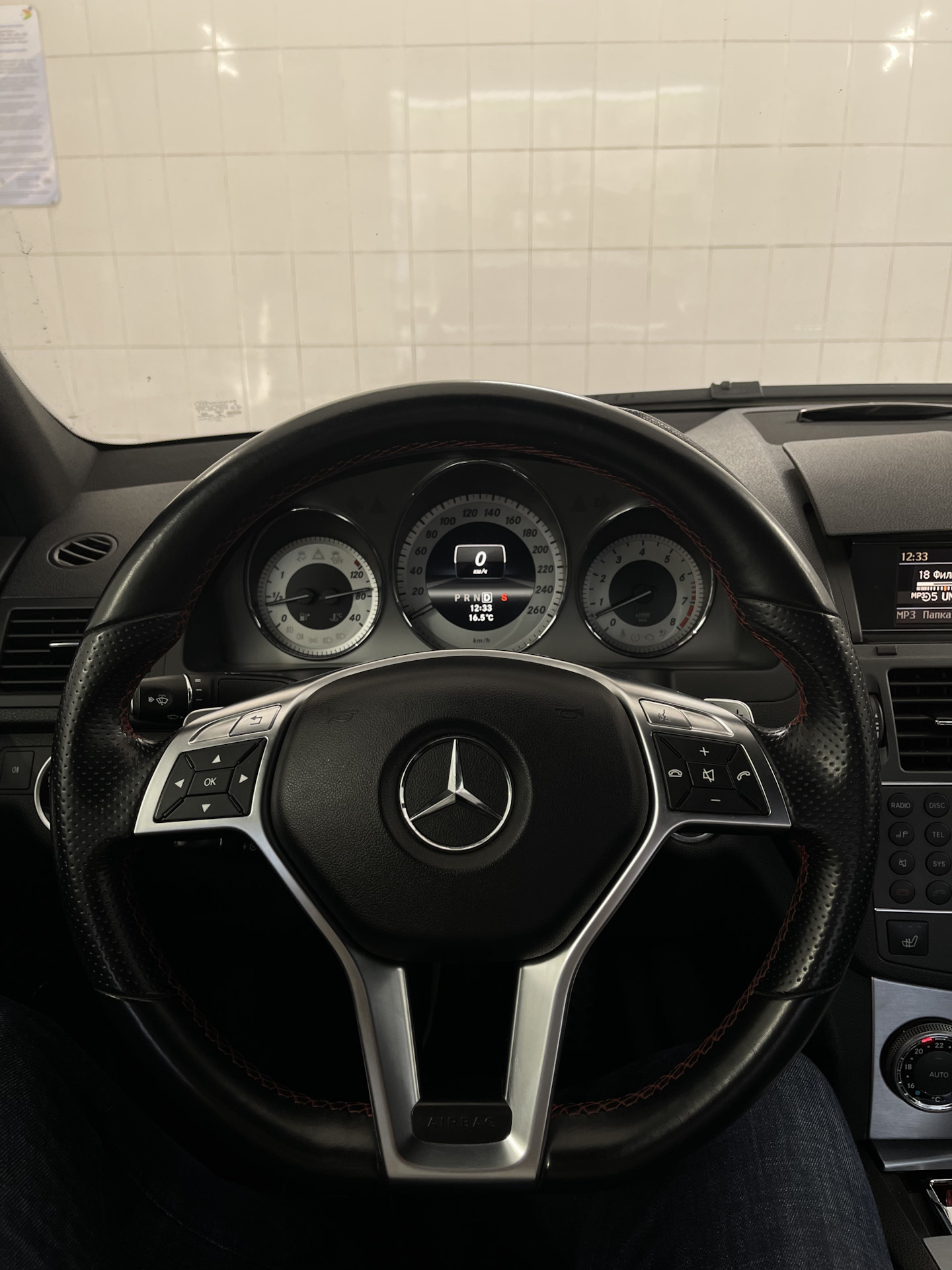 Руль w204 rest в дорест w204 amg plus — Mercedes-Benz C-class (W204), 3 ...