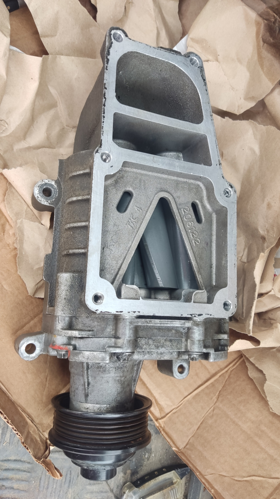 Компрессор Eaton M45 — Toyota Carina II (T170), 1,6 л, 1989 года ...