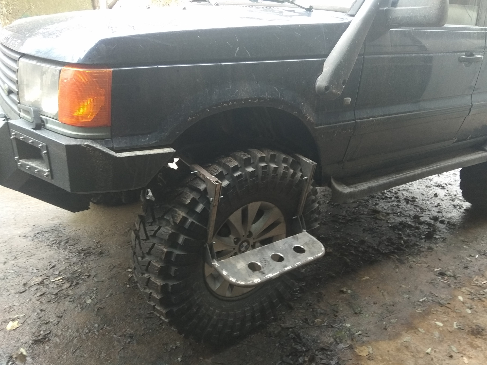 Подножка передняя. — Land Rover Range Rover (2G), 4,6 л, 1998 года ...