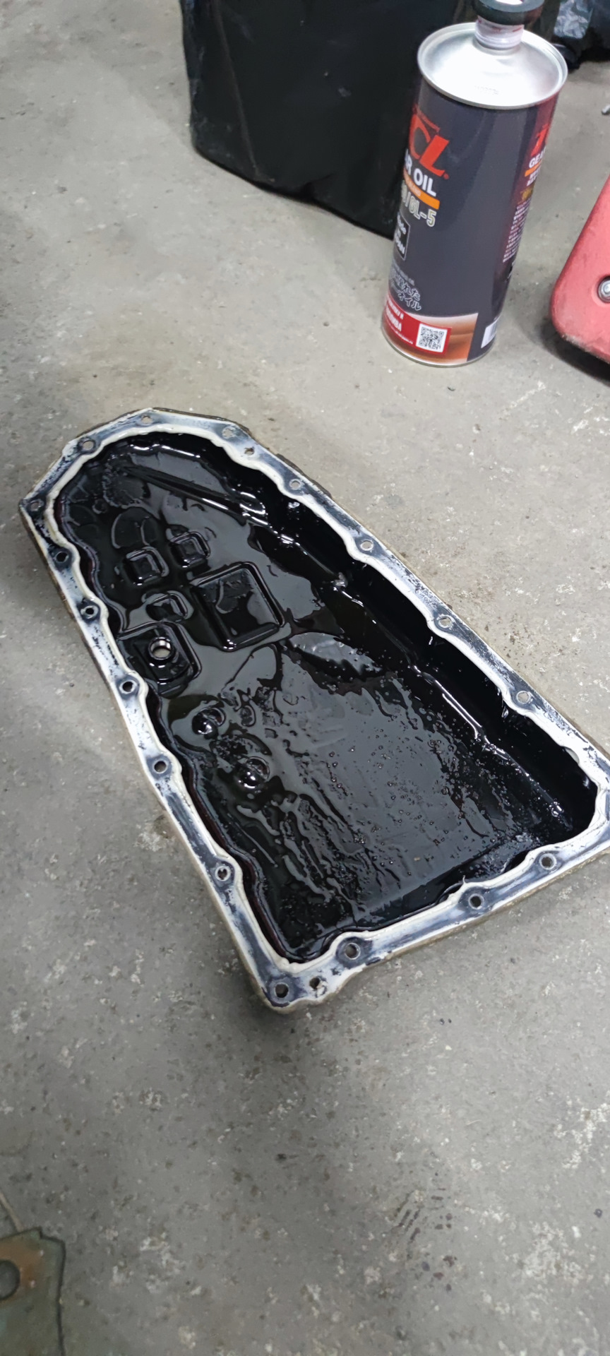 Смена масла в вариаторе. — Mitsubishi Outlander XL, 2,4 л, 2008 года ...