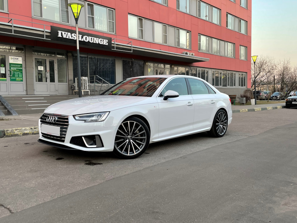R19 + 255/35 от A5 — Audi A4 (B9), 2 л, 2019 года | колёсные диски | DRIVE2