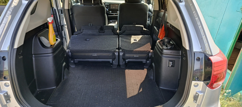 Органайзер в багажник и атермальная плёнка — Mitsubishi Outlander (3G ...