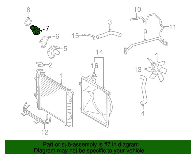 9091603093 Термостат TOYOTA LEXUS | Запчасти на DRIVE2